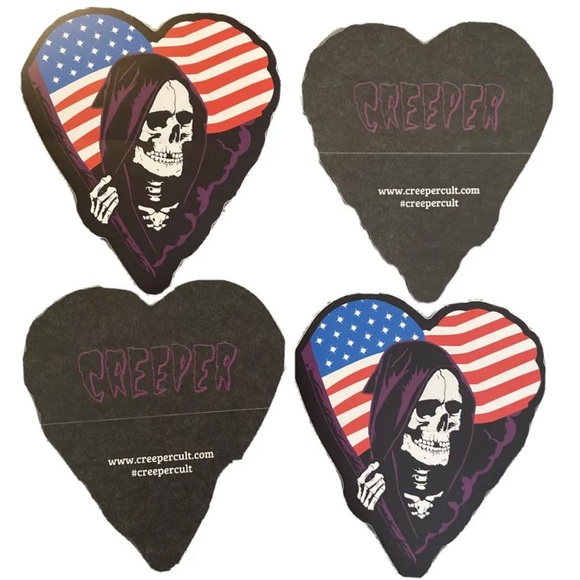 Art | Creeper Band Cult Eternity Your Arms Grim Reaper American Flag ...